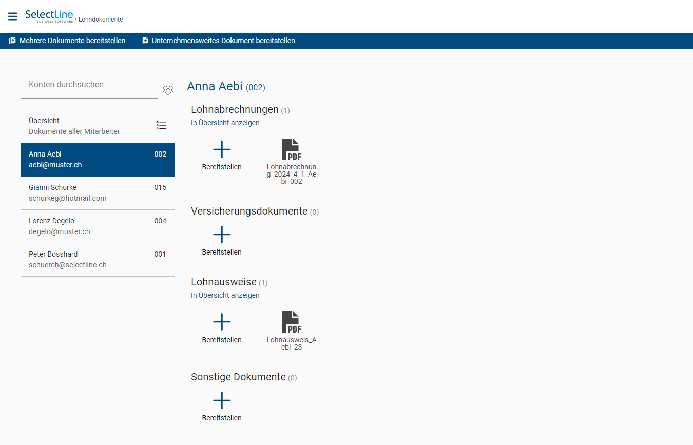 Lohnbuchhaltung Software - SelectLine Business Software - selectline.ch DE